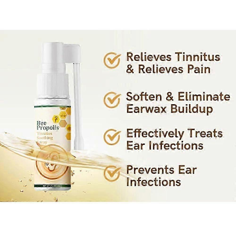 Bee Propolis Tinnitus Soothing Spray, Tinnitus Relief Spray, Tinnitus ...