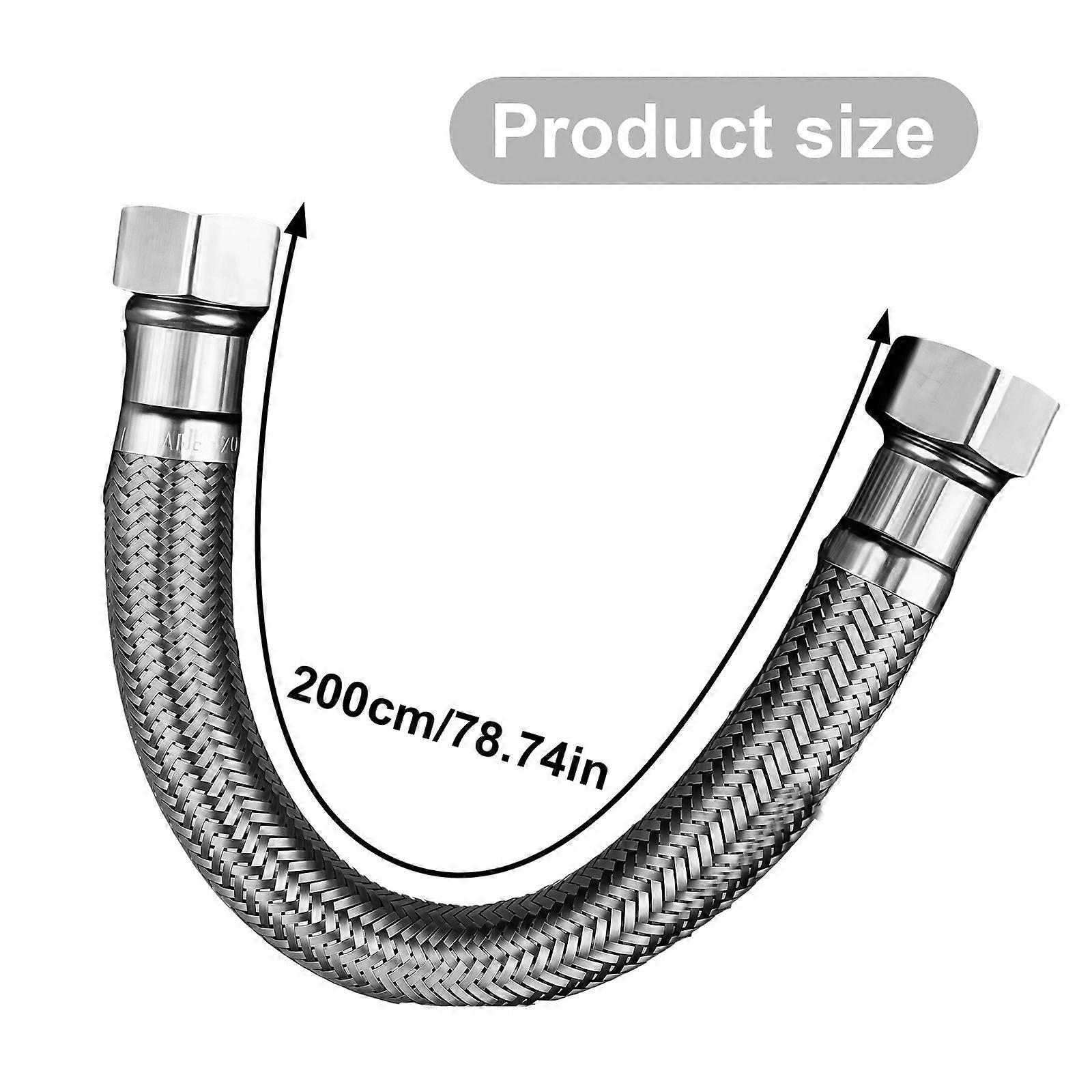Large Capacity 2 Headed Steel Hose Anti Freeze Double Ended Hose ...