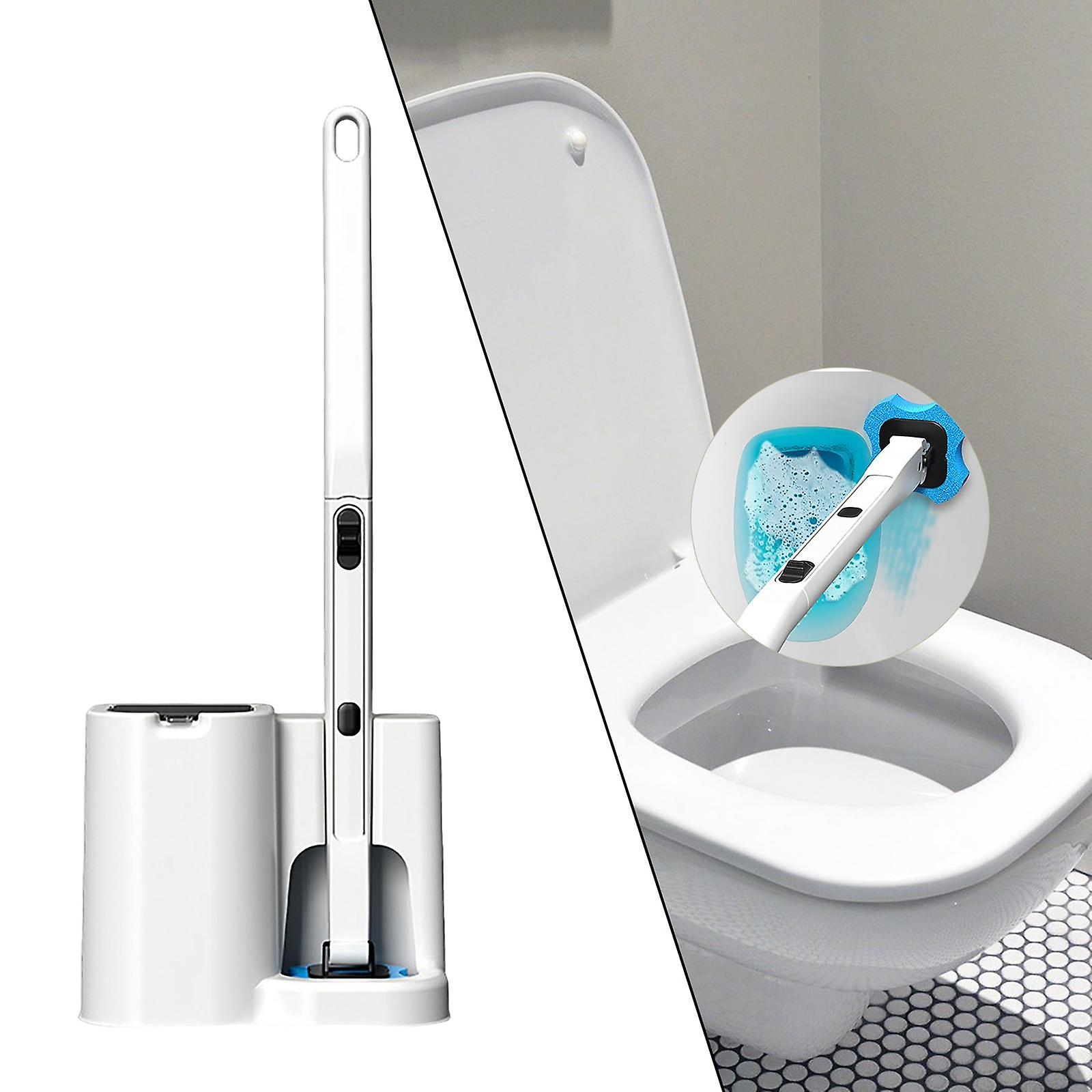 Toilet Brush Replacement Head Scrub Sponge for Bathtub Shower Swimming ...