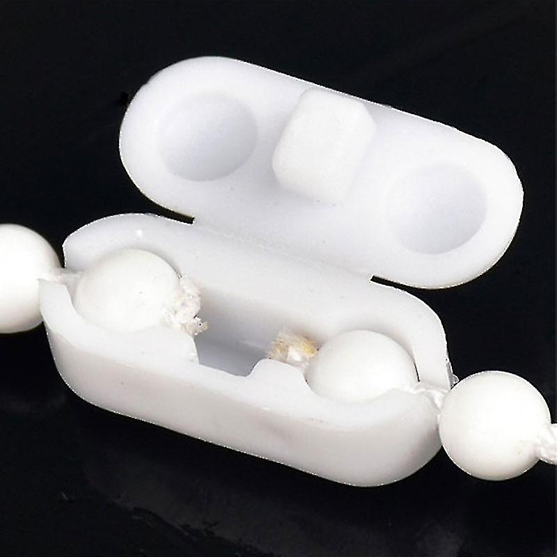 10pcs/lot Plastic Roller Blinds Pull Cord Connector Curtain Chain ...
