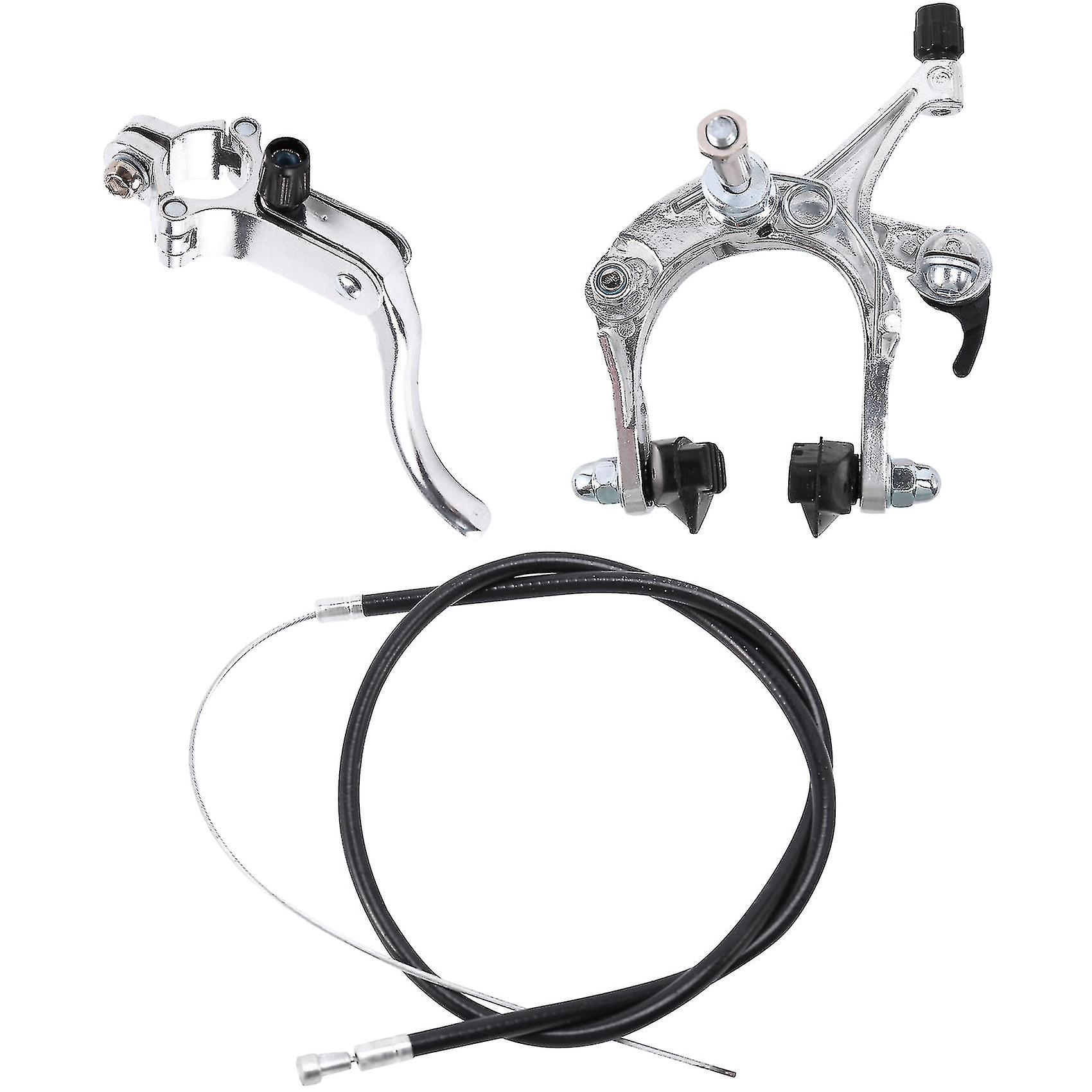 Front Fixie Road Bike Cruiser Brake Set Bike Brake Kit Bike Caliper ...