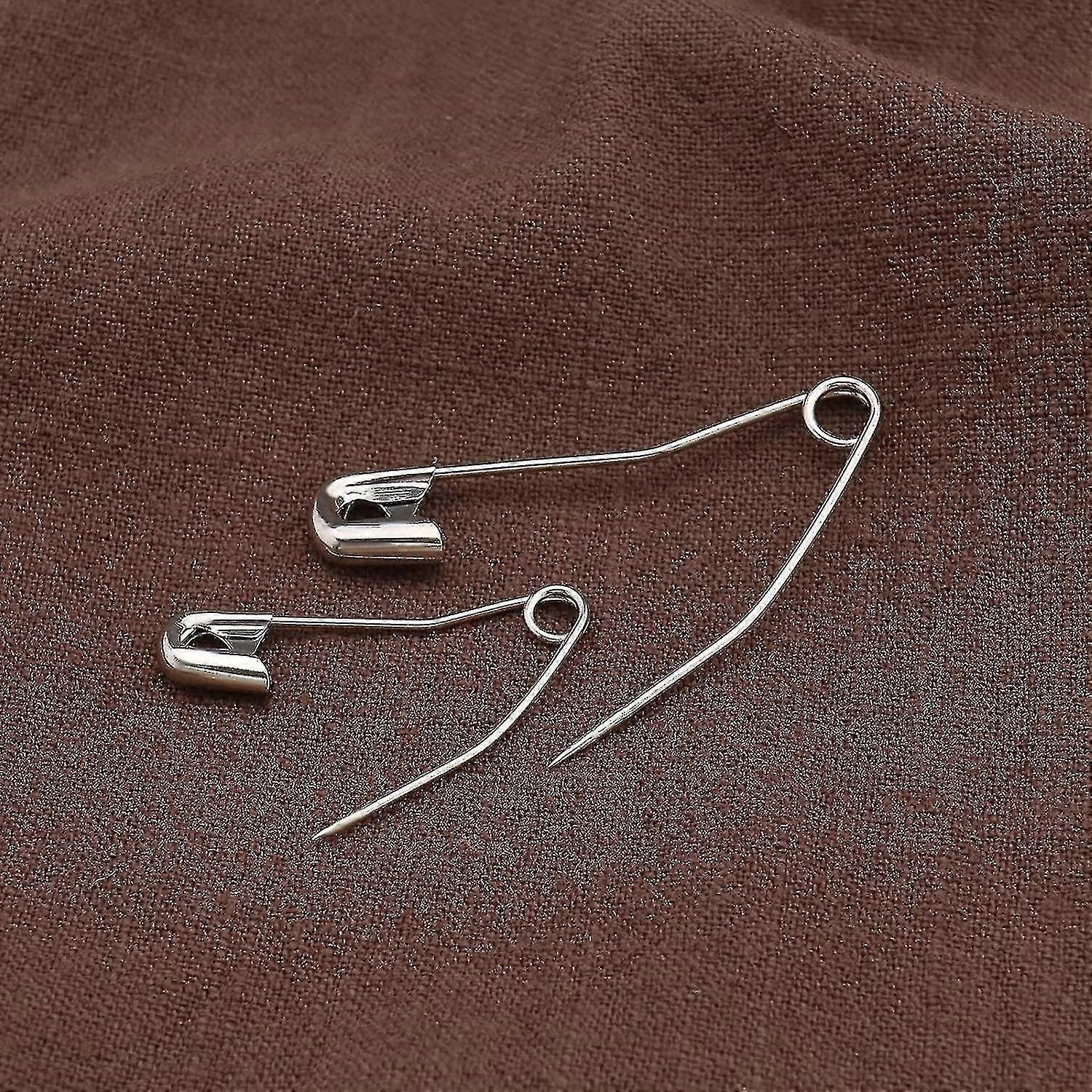100pcs Curved Safety Pins Curved Security Pins Quilting Basting Pins ...