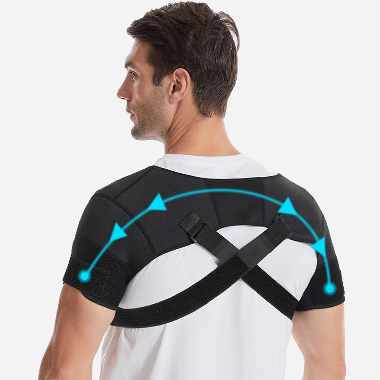 Shoulder Pain Relief Double Shoulder Support, Double Shoulder Brace ...