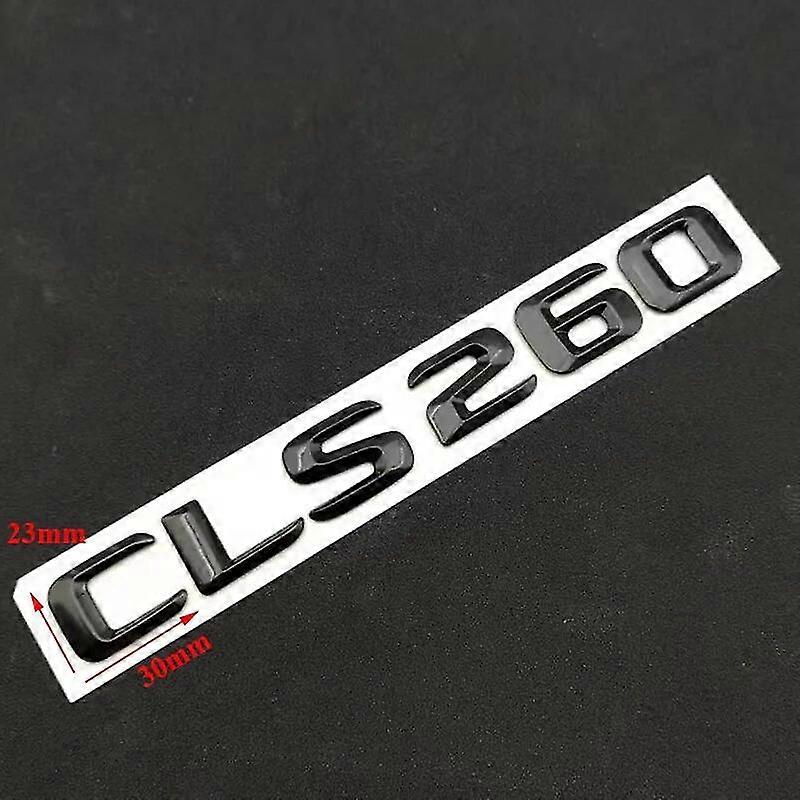 3D ABS Car Letters Trunk Badge CLS53 CLS63 CLS260 CLS300 CLS350 CLS400 ...