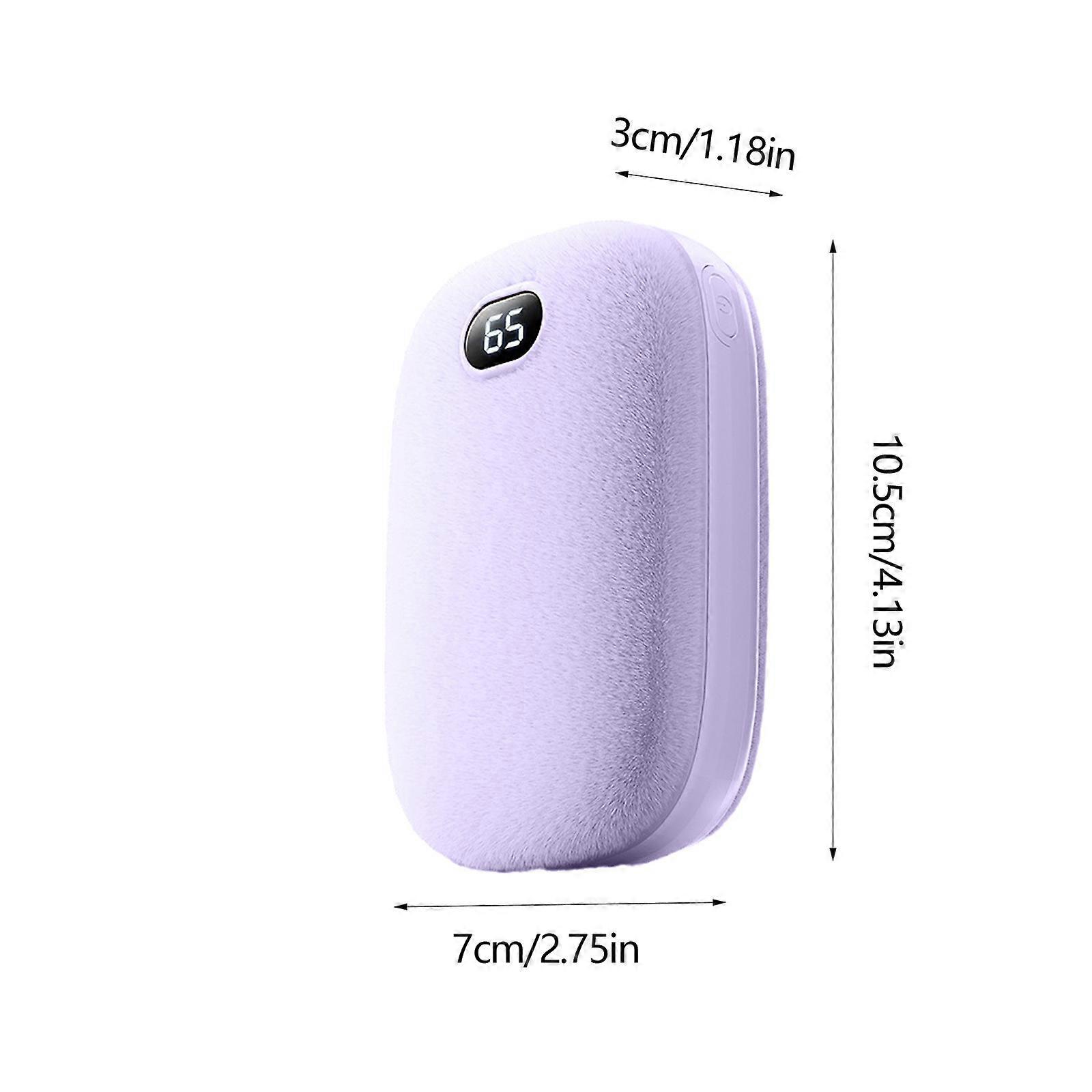 Hand Warmer Winter Hair Warm Hand Velvet Power Bank 2 In 1 2400mAh ...