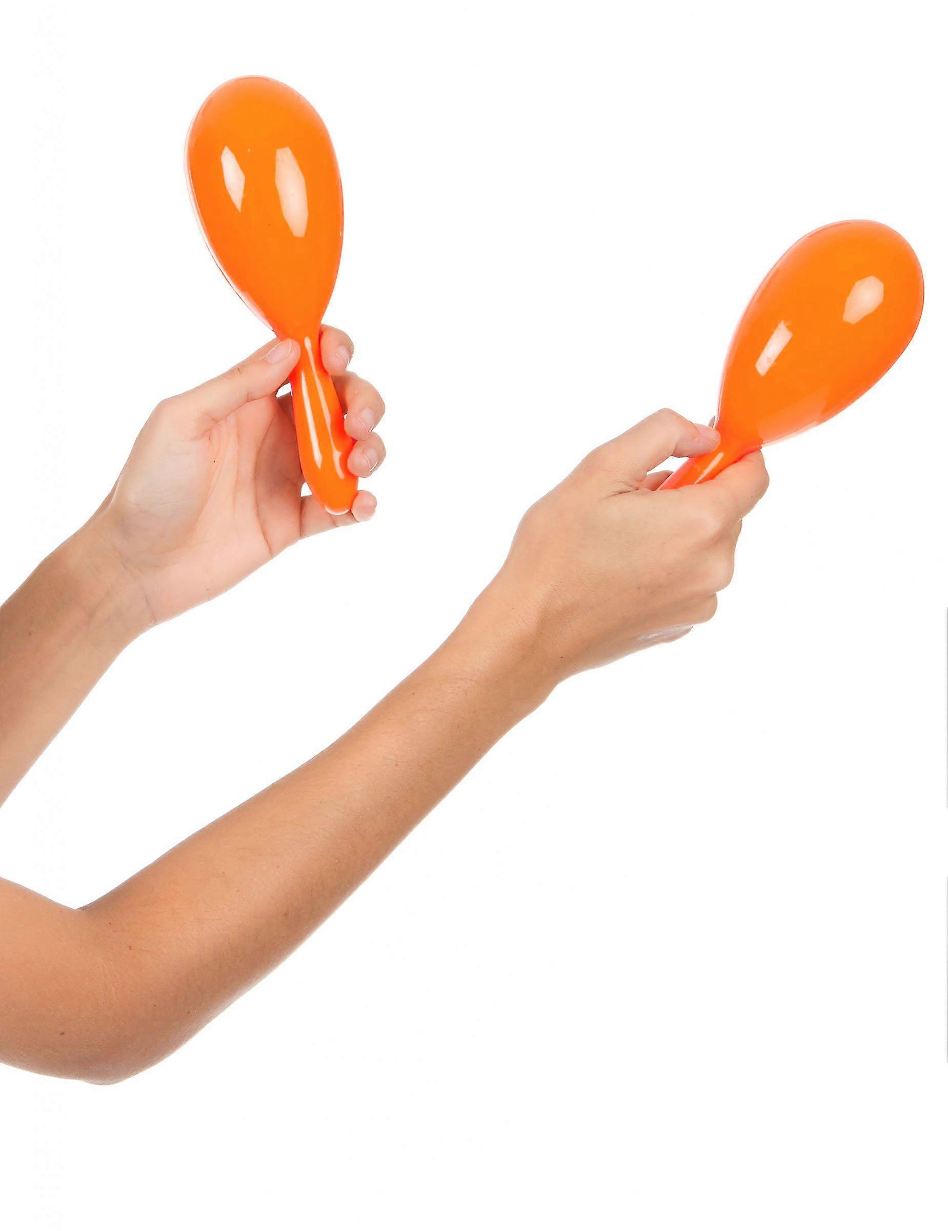 Orange Maracas | Fruugo UK