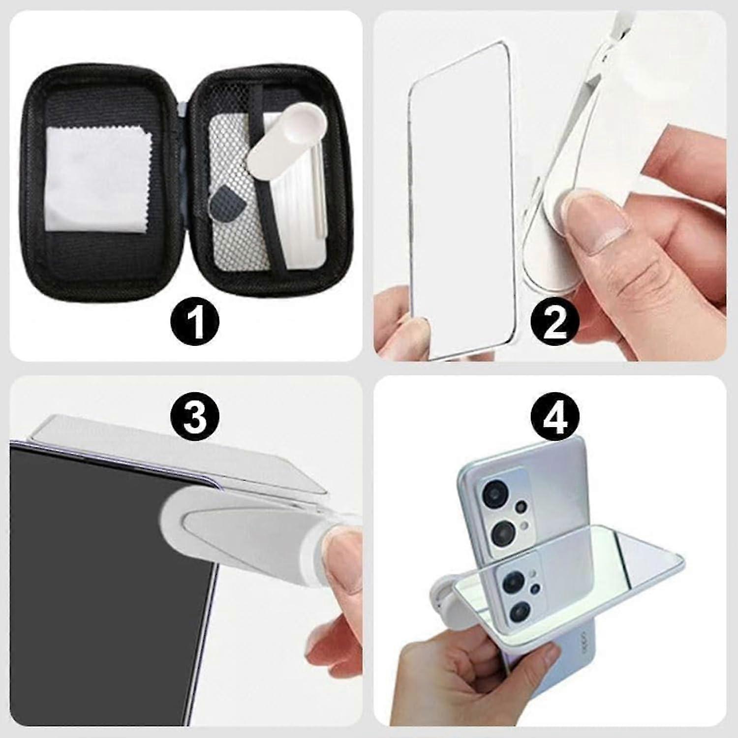 Smartphone Camera Mirror Reflection Clip Kit, Mobile Phone Reflection Camera Clip Selfie ...