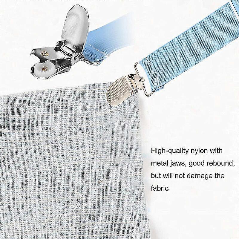 4pcs Adjustable Sheet Fastener Sheet Holder Adjustable Sheet Clip Sheet ...