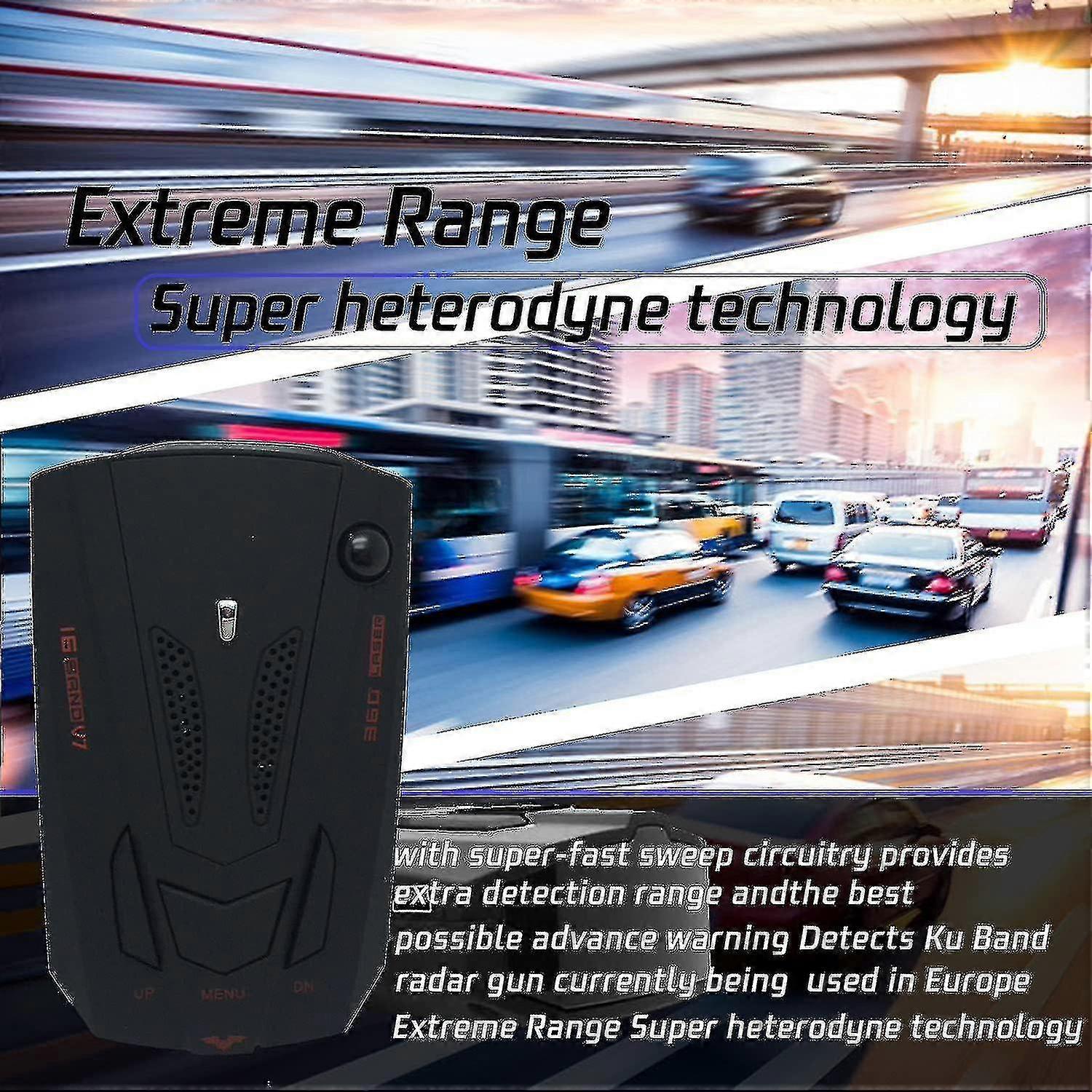 2024 New Car Radar Detector Newly Driving Aids For Cars Automatic ...