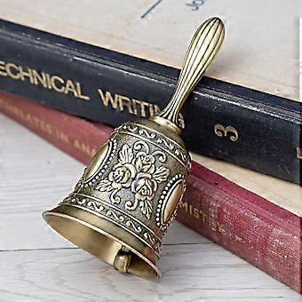 Hand Bell, Classic Zinc Alloy Loud Call Bell Traditional Hand Hold ...