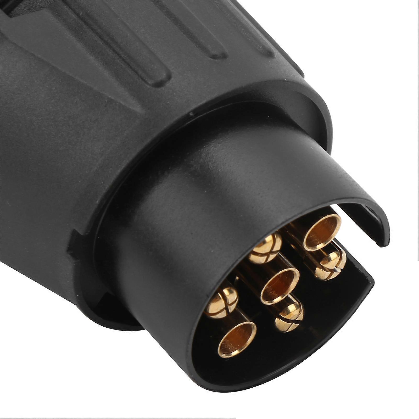 2pcs Trailer Plug Adapter Kit 7 to 13 Pin 13 to 7 Pin Connector Set ...