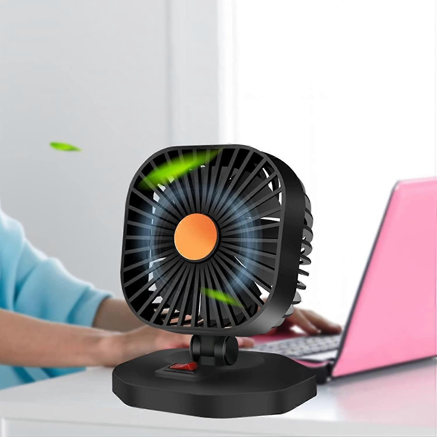Usb Fan For Car Single Head Fan With Variable Speed, Small Car Fan ...