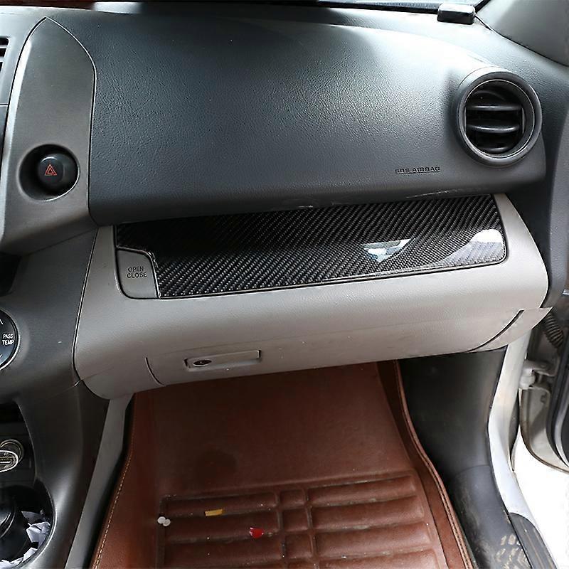 For Toyota RAV4 2006-2019 Car Styling Soft Carbon Fiber Central Control ...