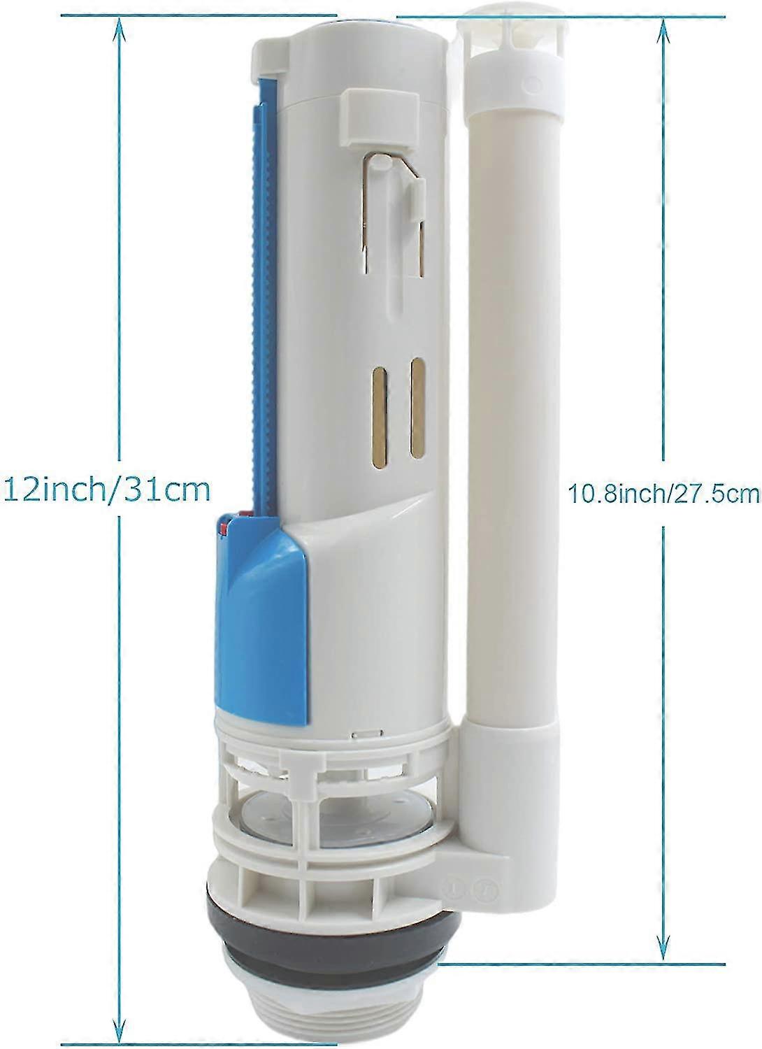 Toilet Flush Valve 2inch Dual Flush Valve Replacement Kit | Fruugo UK