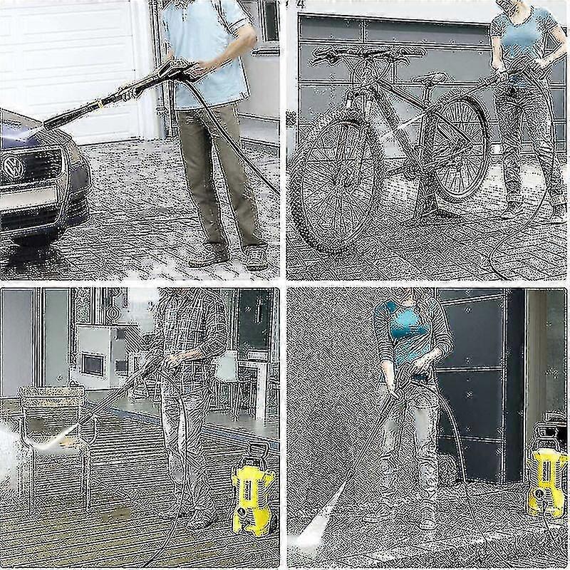 10m Replacement Pressure Washer Hose For Karcher K Series K2, K3, K4, K5, K7, Click Type Quick ...