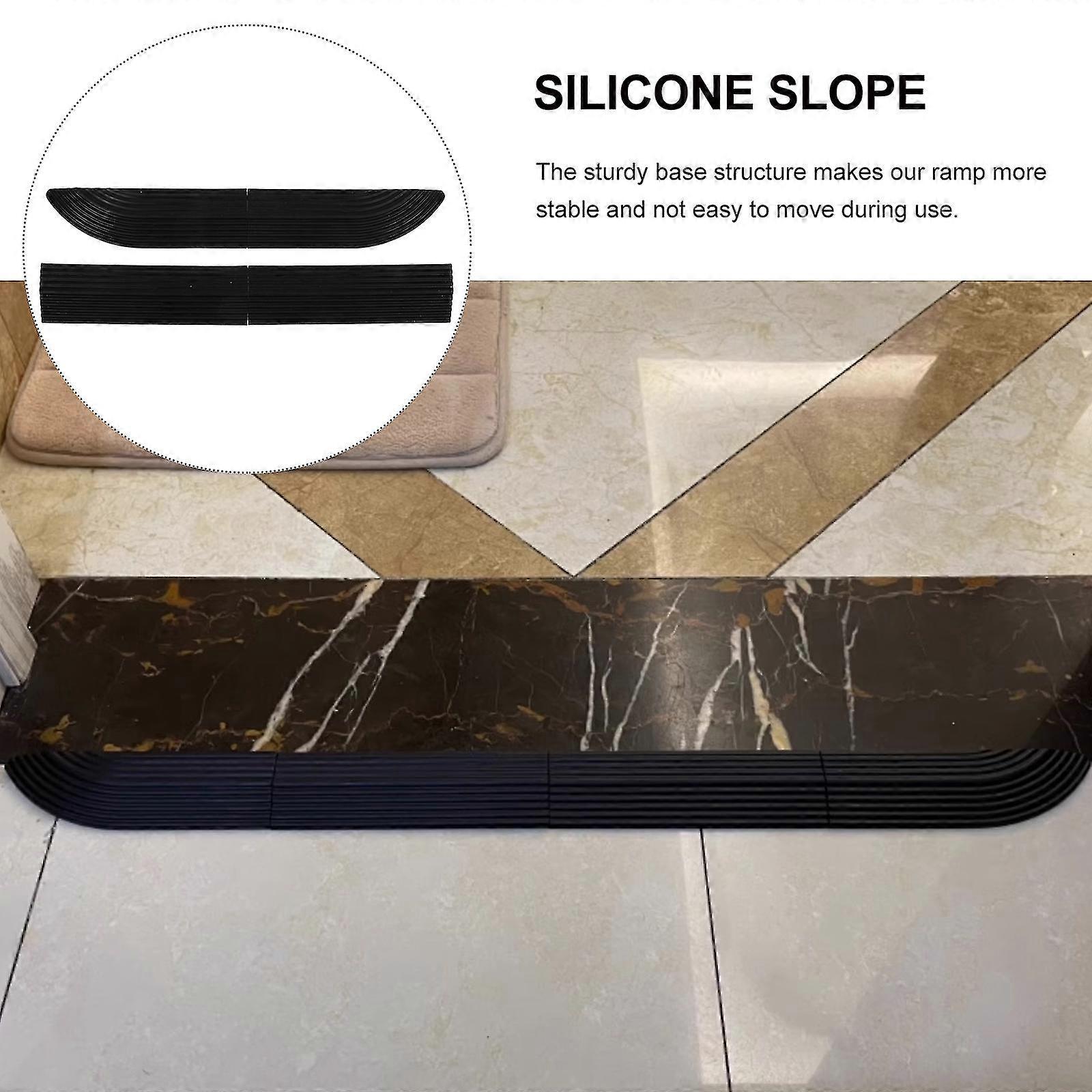 Household Threshold Ramp Durable Entry Ramp Home Silicone Slope Ramp ...