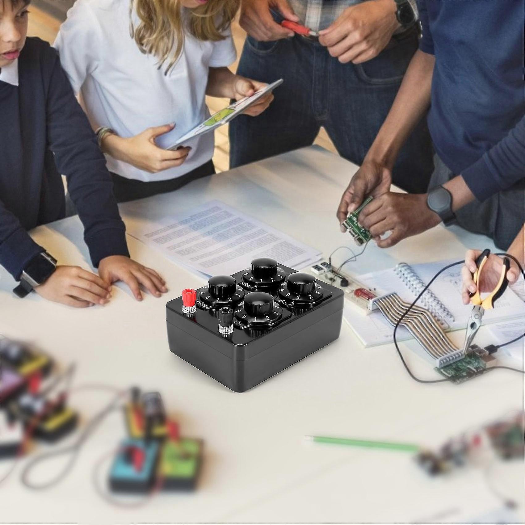 0-9999 Ohm Simple Resistance Box Precision Variable Decade Resistor ...