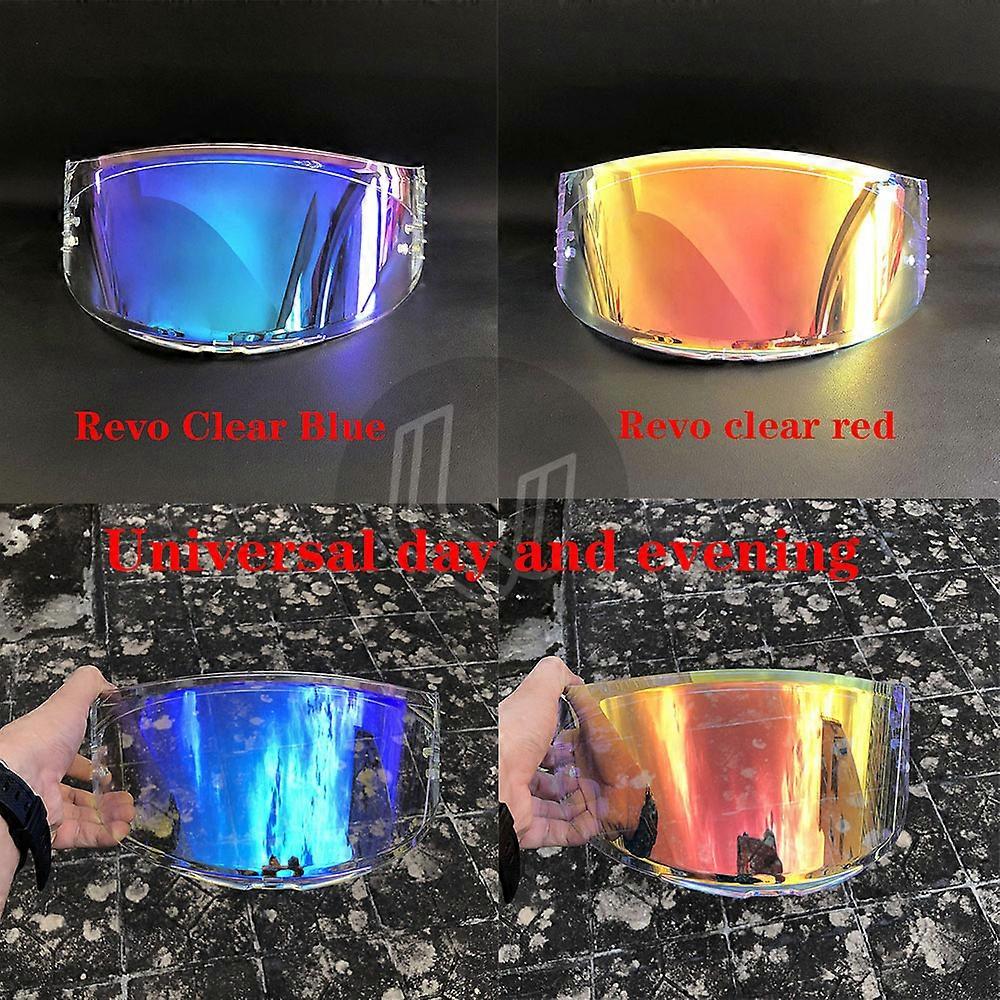 Motorcycle helmet Visor Anti-UV PC visor Lens v14 Model Clear Smoke ...