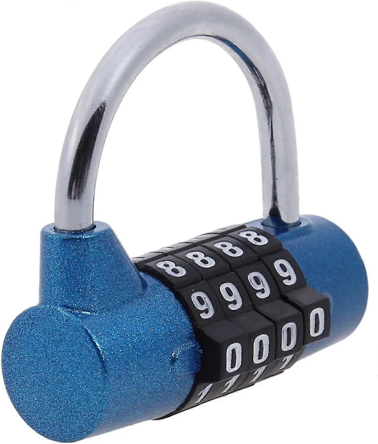 Digit Security Padlock Keyless Anti-Theft College Locker Padlock for ...