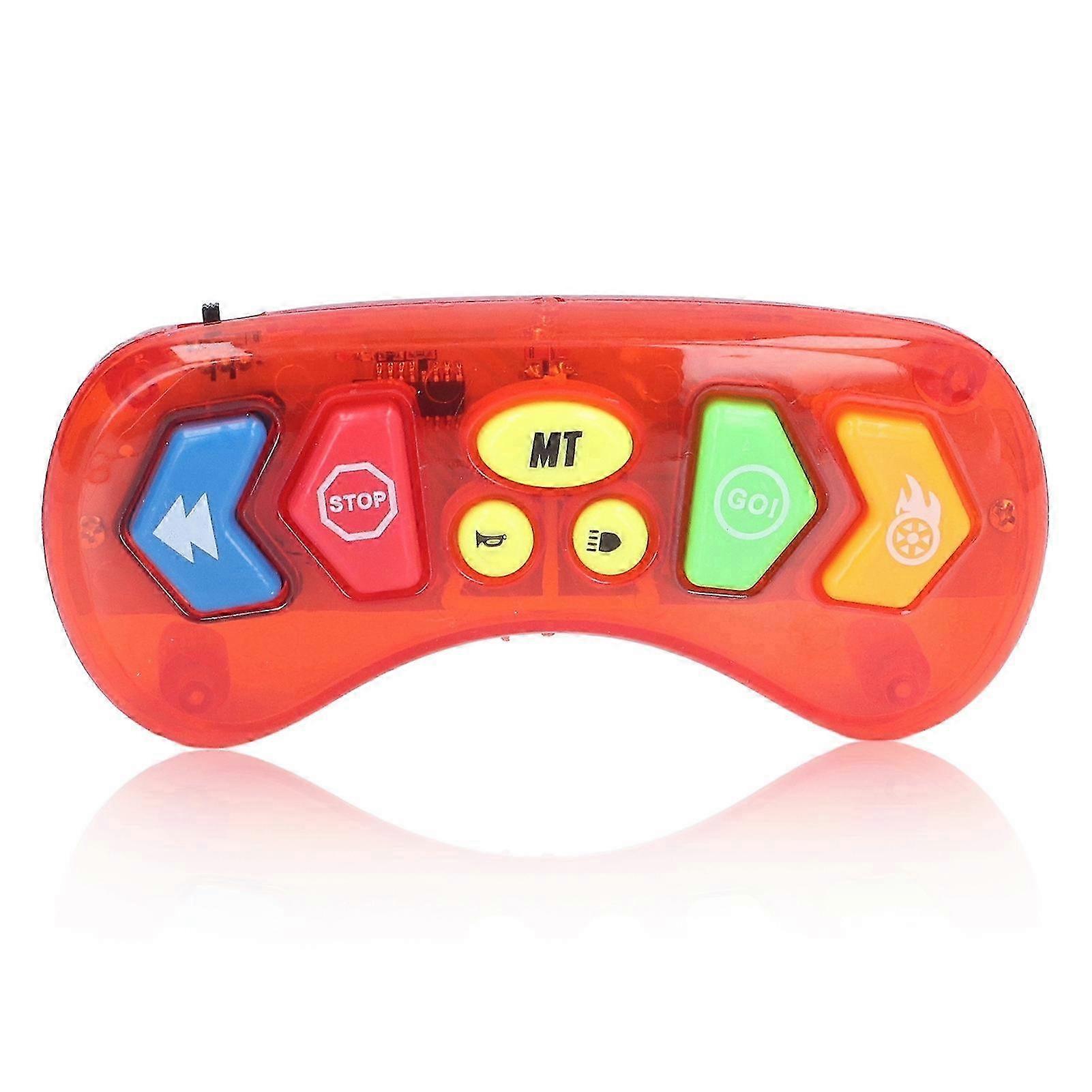 Tracks Cars 6 LED Lights Remote Control Light Up Track Cars with Music ...