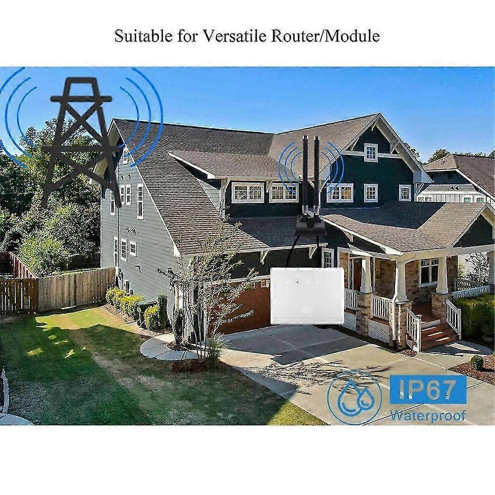 5G CPE Router Antenn LTE SMA Manlig Antenn Hög Förstärkning 46DBi 5G ...