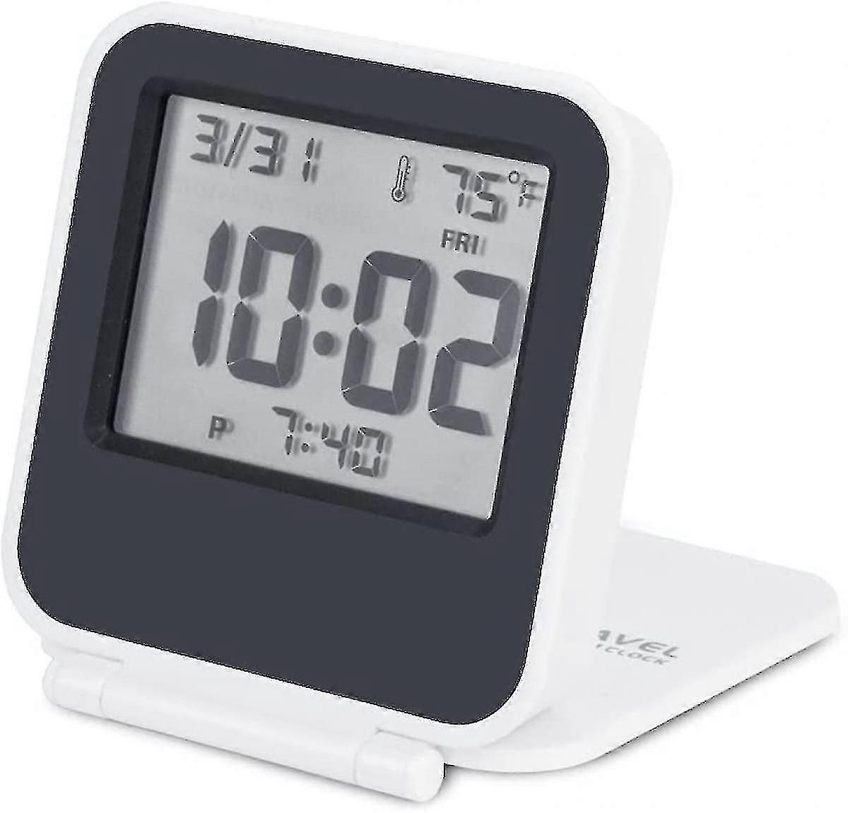 Small Digital Travel Alarm Clocks, Operated Mini Travel Clock With ...