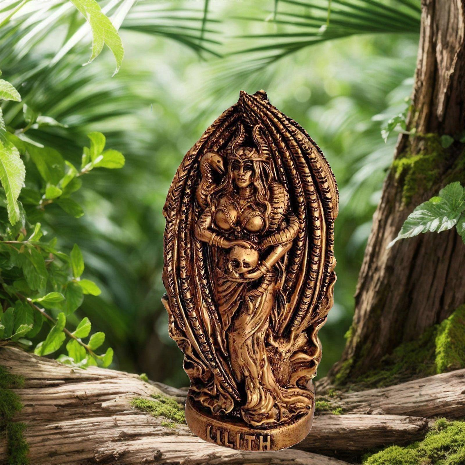 Lilith Resin Statue Lilith's Gothic Sculptural Altar And Table ...