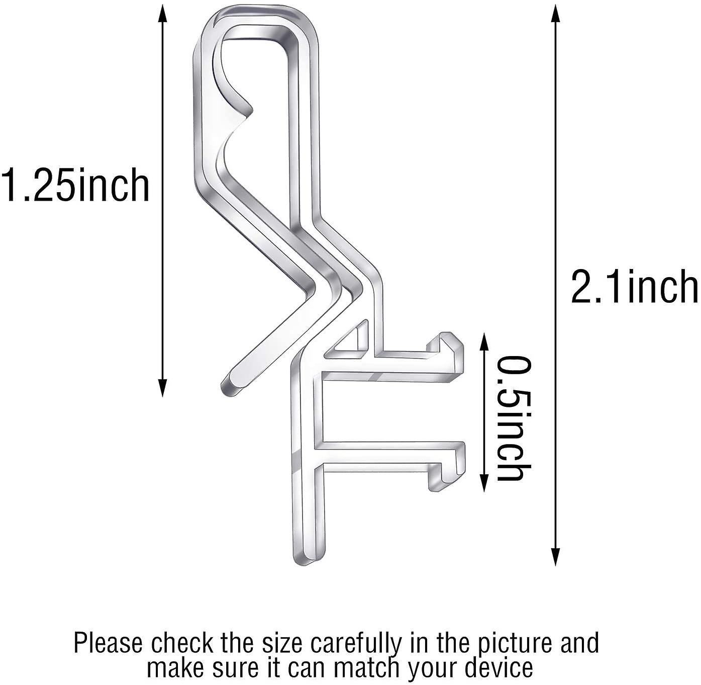 Hidden Valance Clips Clear Plastic Valance Clips For Horizontal Blind ...