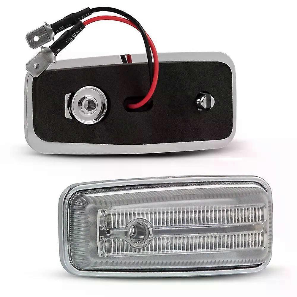 2PCS Dynamic LED Turn Signal Light Driving Indicator Flowing Side Mark ...