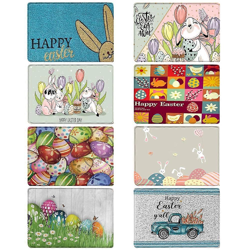 Easter Doormat Easter Floor Mat Printed Area Rug Non-Slip Door Mat ...