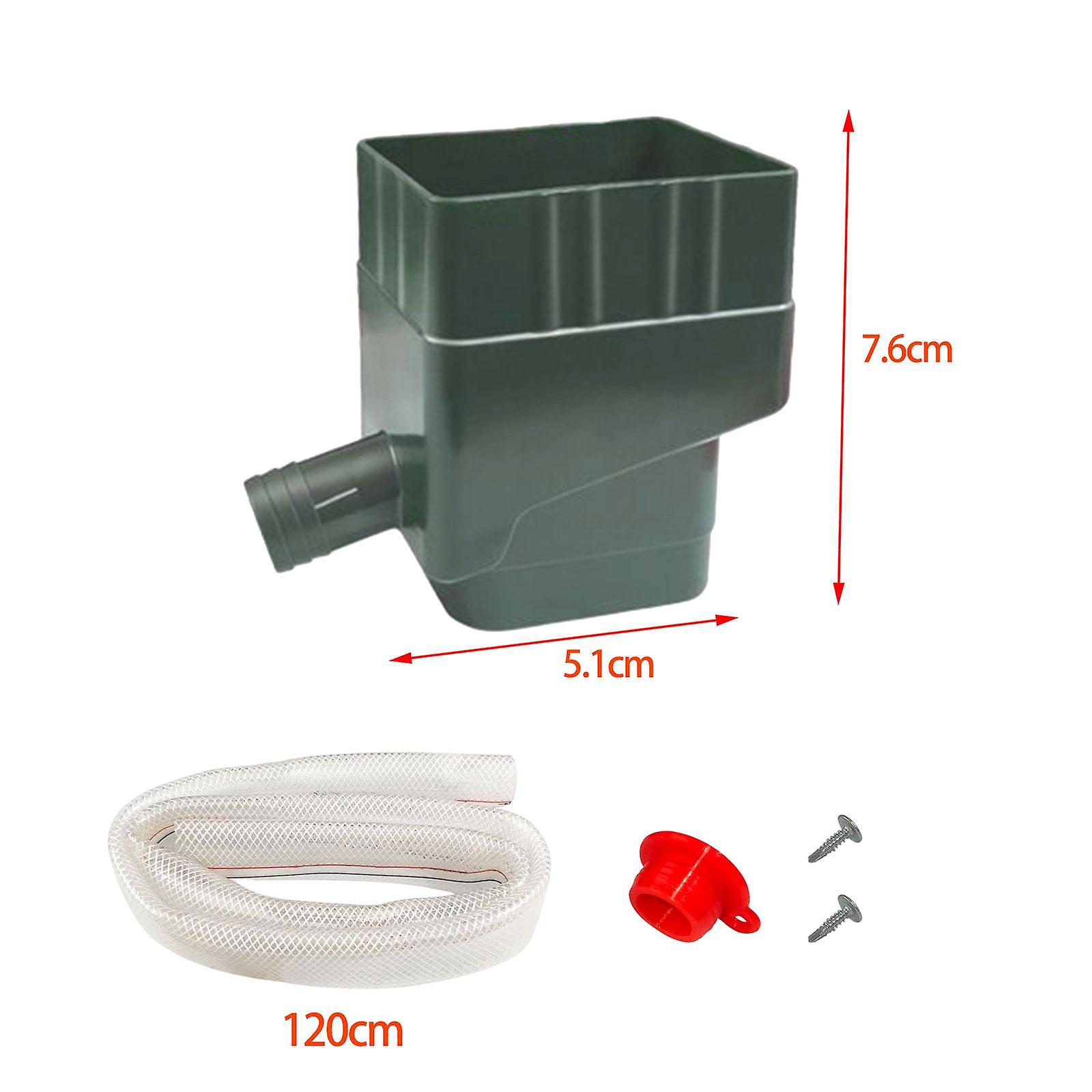 Rain Water Collection System Yard Gutter Drain With Hose Rainwater ...