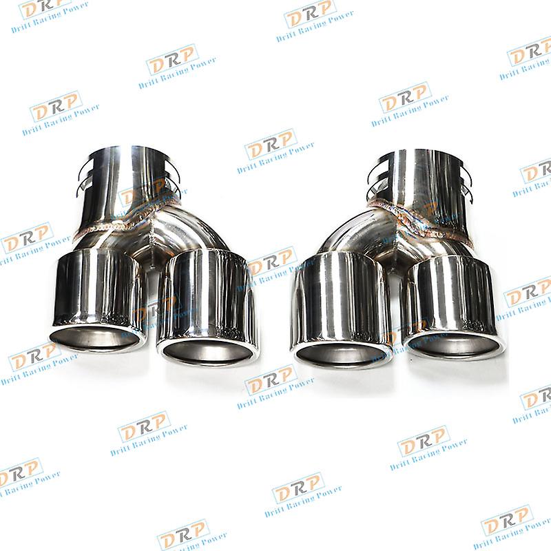 Quad Car Exhaust Tip For BMW G42 M240i 2021 2022 2023 Dual M ...
