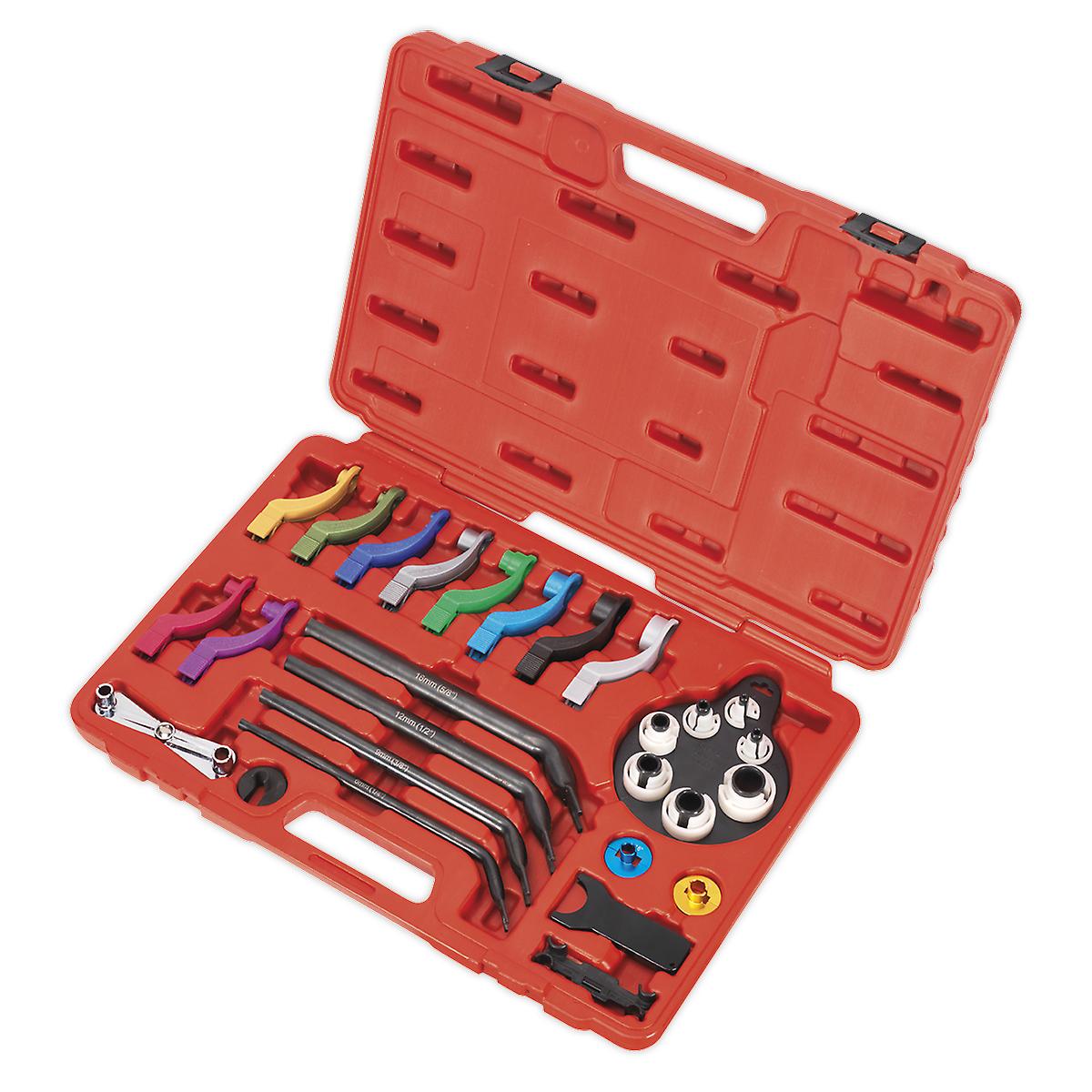 Sealey Vs0557 Fuel And Air Conditioning Disconnection Tool Set 27Pc ...