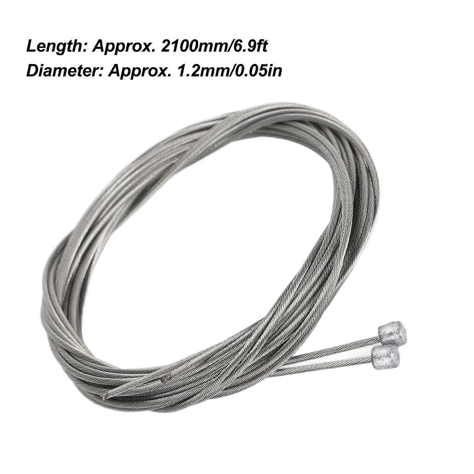 10Pcs Bike Shifter Cable Stainless Steel Rustproof Bicycle Gear Cable ...