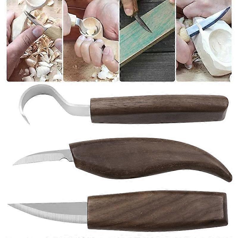 Set of tools for woodcarving Set of knives for woodcarving (9 pieces ...