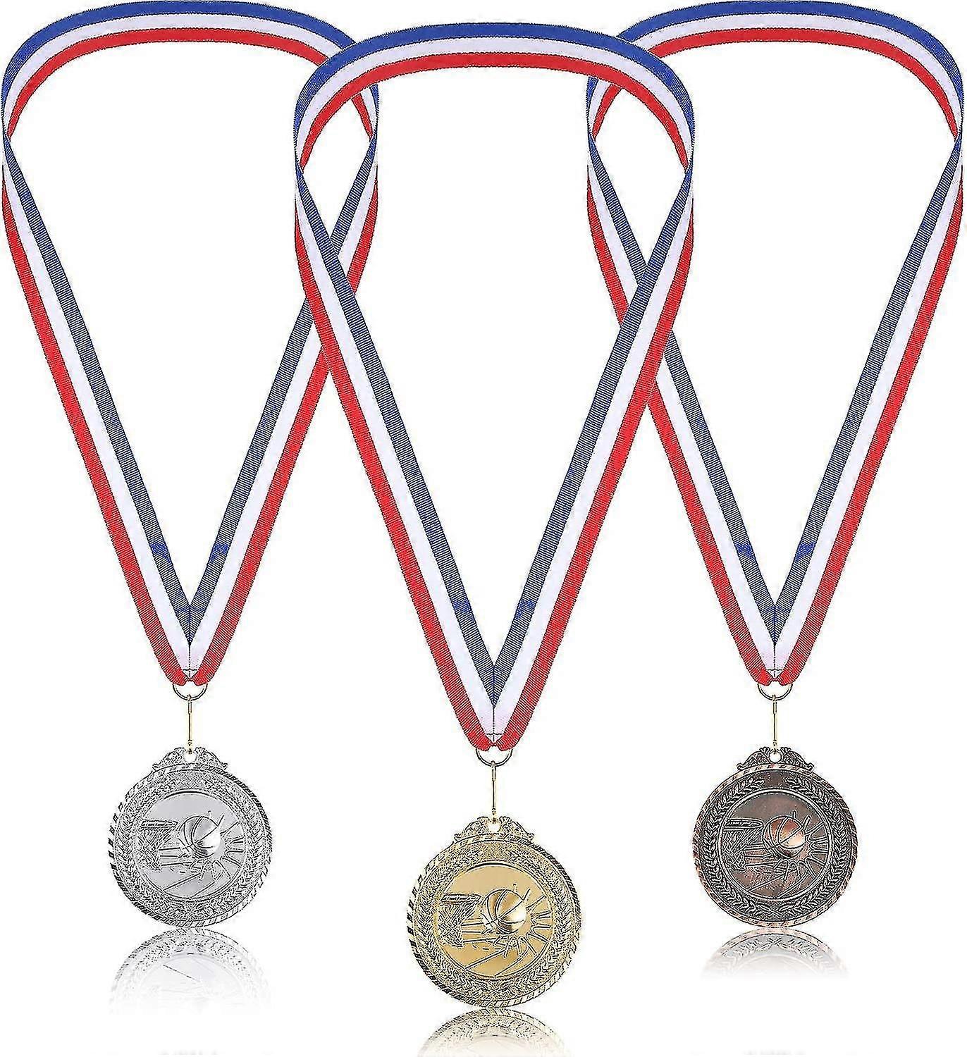 30 Pieces Medal Ribbons Award Collars Medal Ribbons With Snap Clips ...