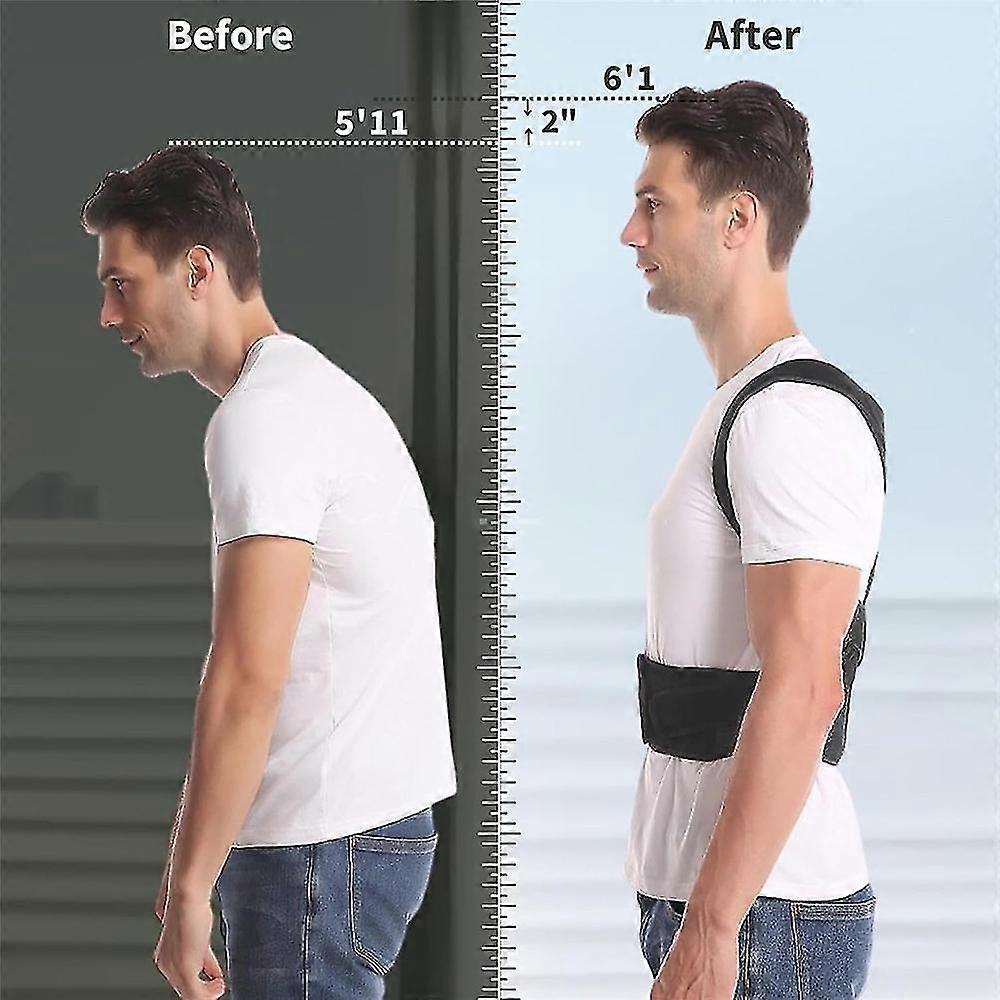 Back Brace And Posture Corrector For Women And Men, Back Straightener ...