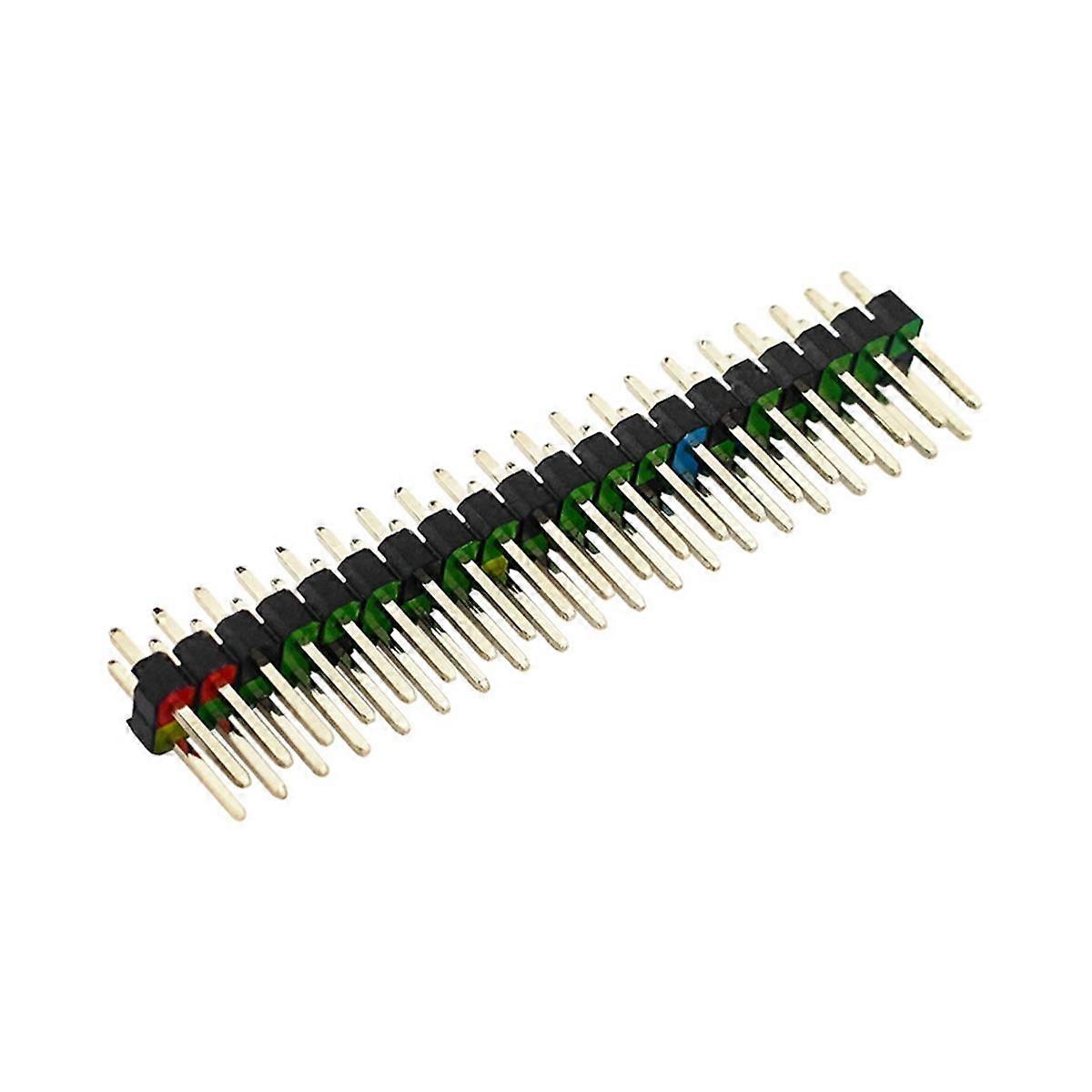 5 Pcs 2 x 20 Pin Male GPIO Header for Raspberry Pi Zero Double Row 20 ...