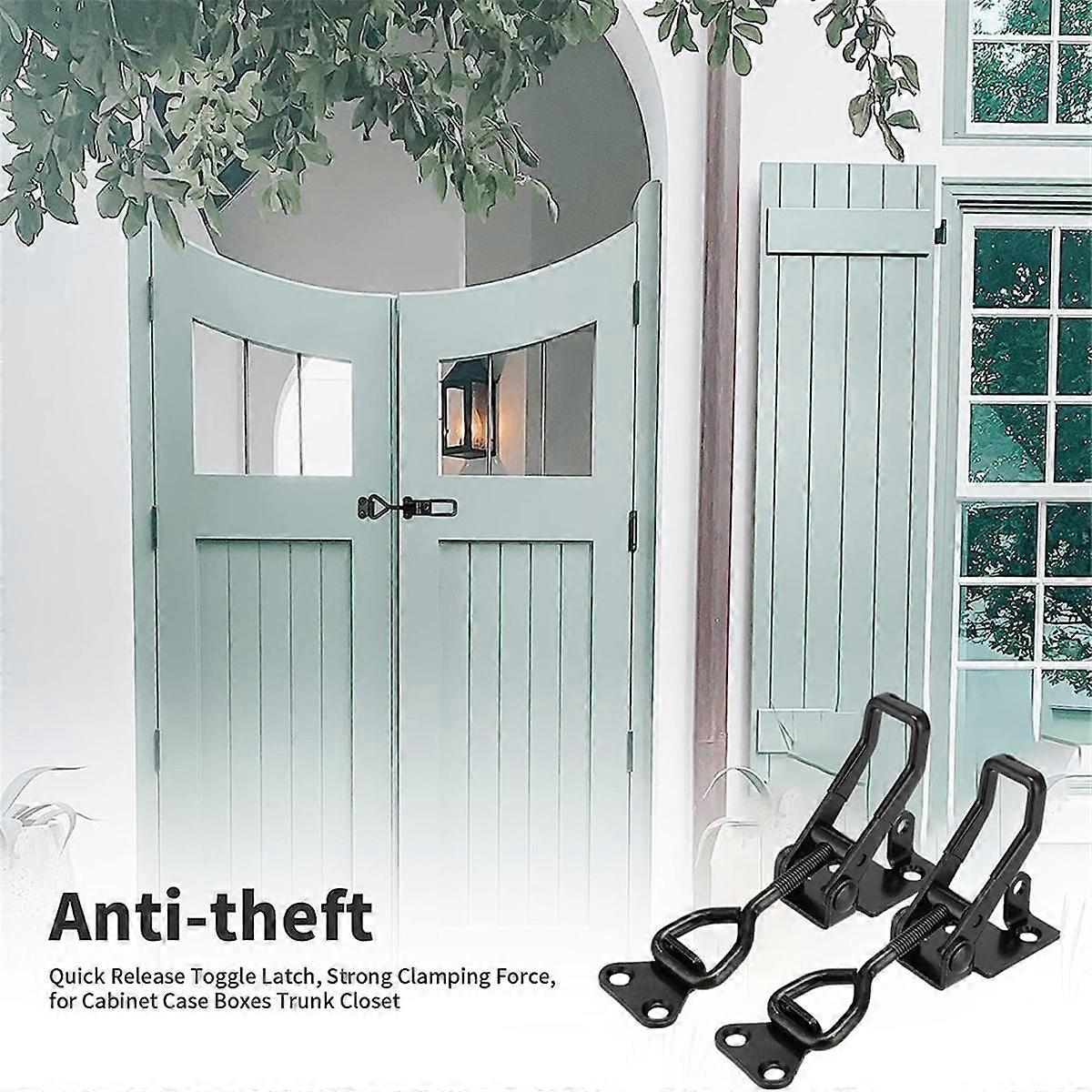 4Pack Heavy Duty Toggle Clamp Latch,4003 Style 300kg Capacity Pull ...