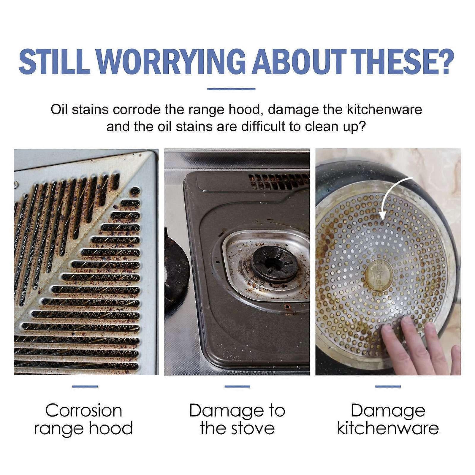 Kitchen Instant Cleaning Powder,Multi-Purpose Foam Cleaner Rust Remover ...