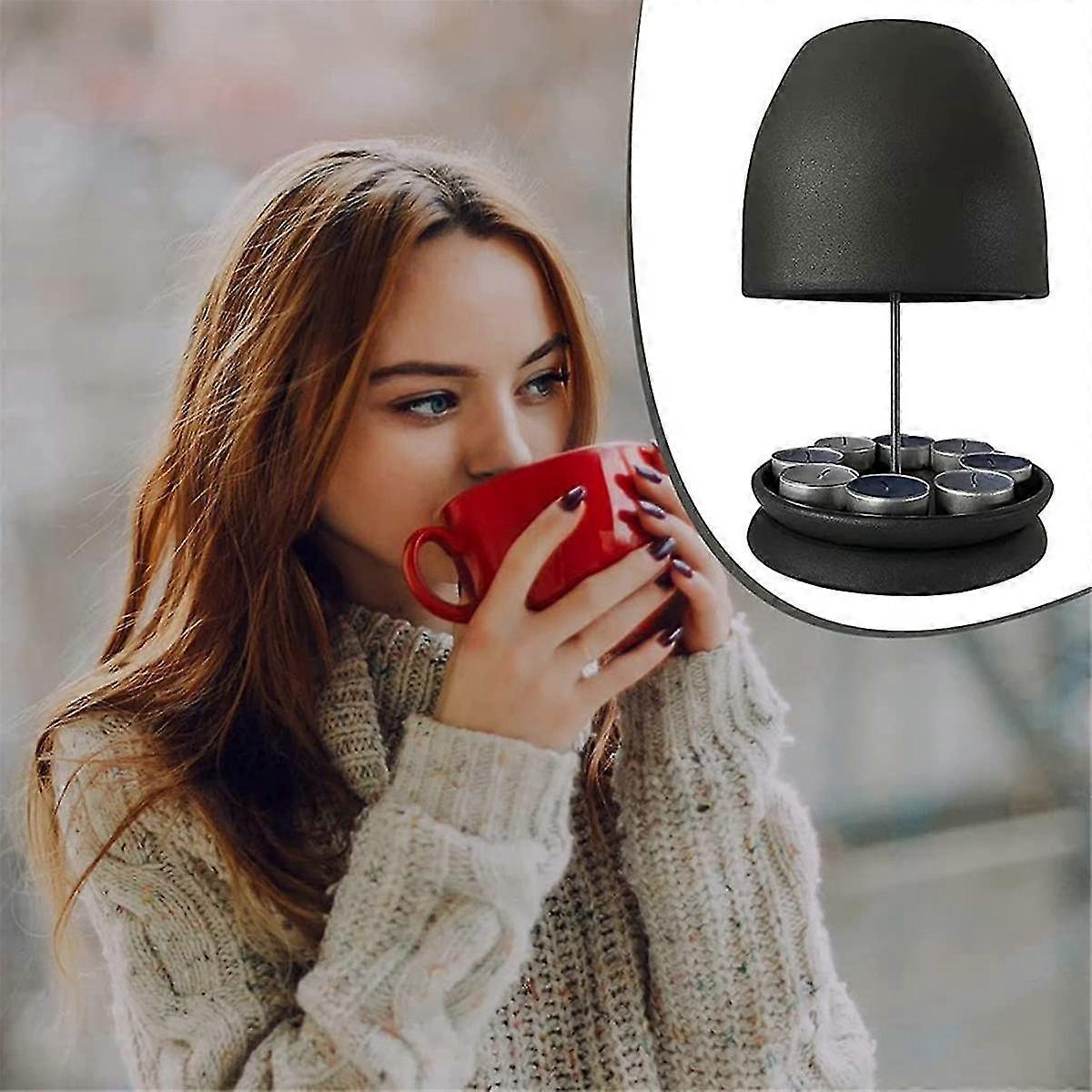 Double Walled Tea Light Oven, Ceramic Radiator, Indoor Tea Light Heater ...