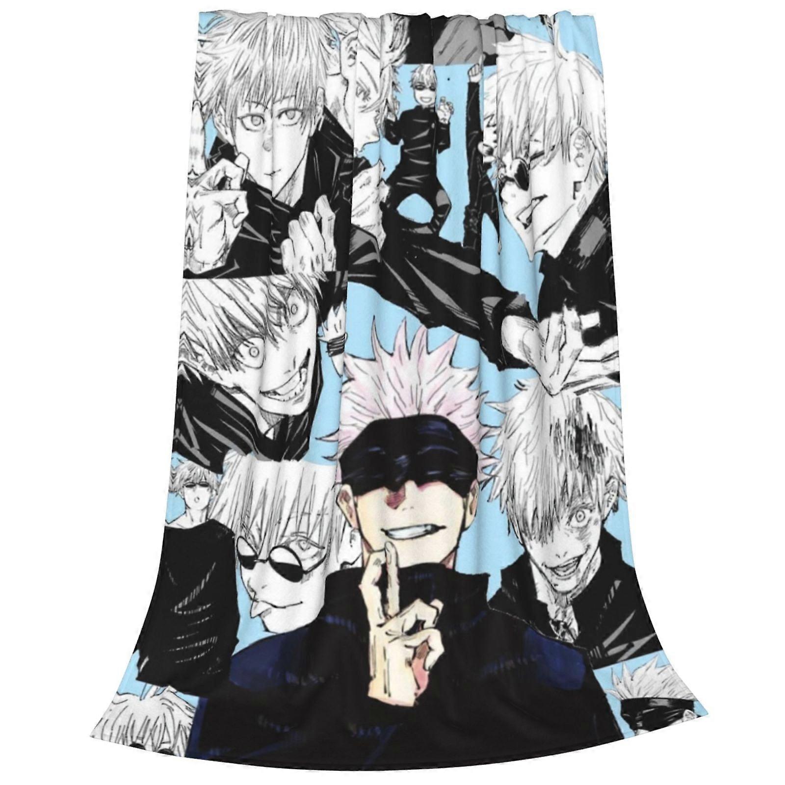 Jujutsu Kaisen Satoru Gojo Throw Blanket Couch Bed Sofa Soft ...