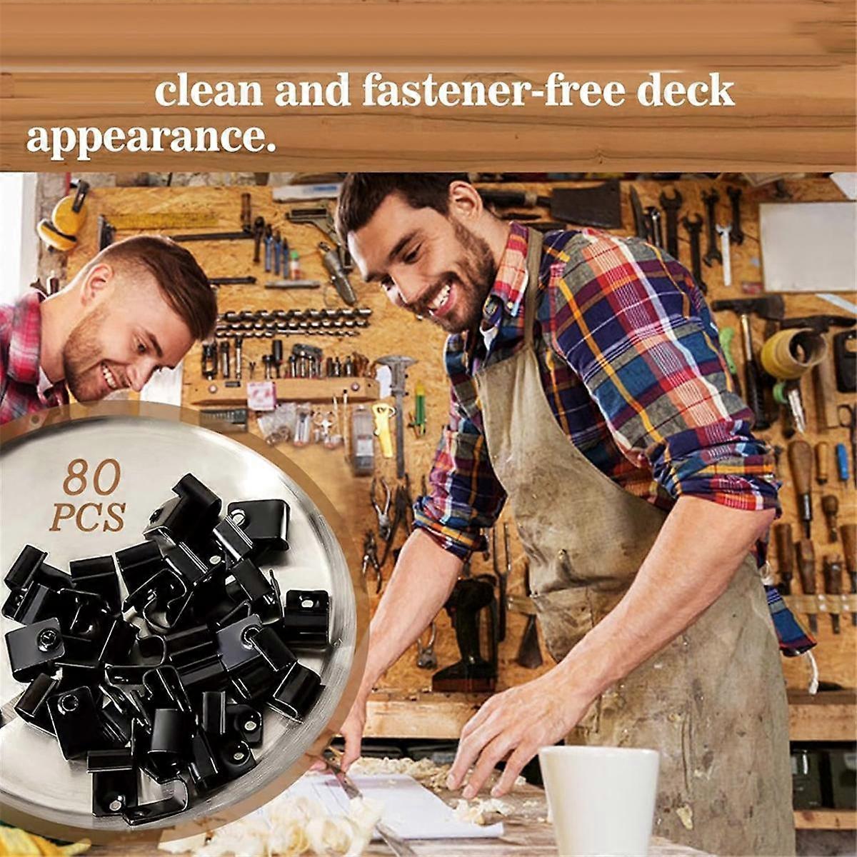 Stainless Steel Start Clips Deck Clips Universal Decking Clips with ...