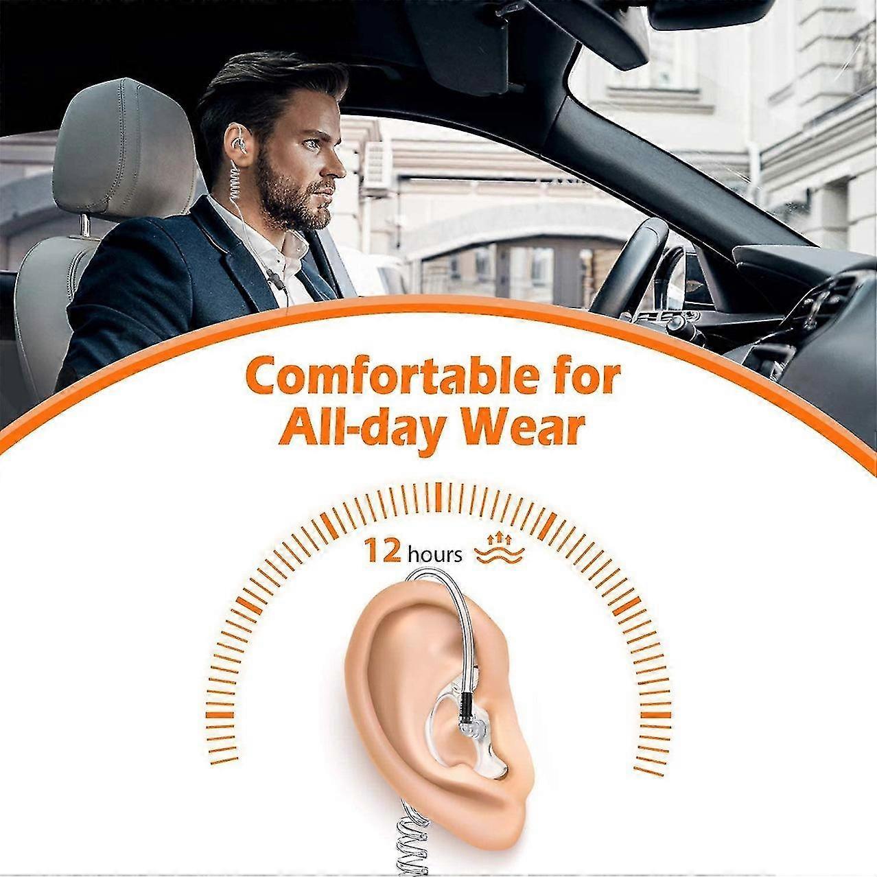 Radio Replacement Earmold Earpiece, Soft Silicone Earmould Earbud ...