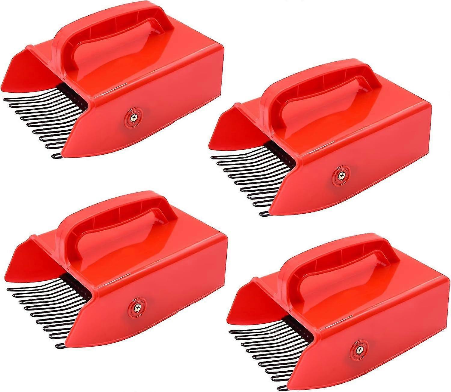 1/2/4 Pack Berry Picker, Berry Pickers and Rakes with Metallic Comb and ...