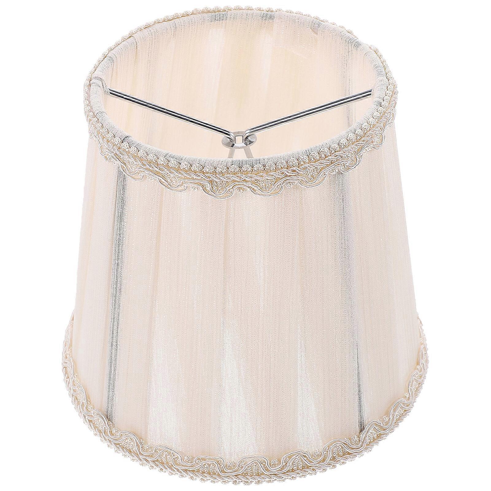 Simple Style Cloth Lampshade E14 Lampshade Replacement Table Lamp Cover ...