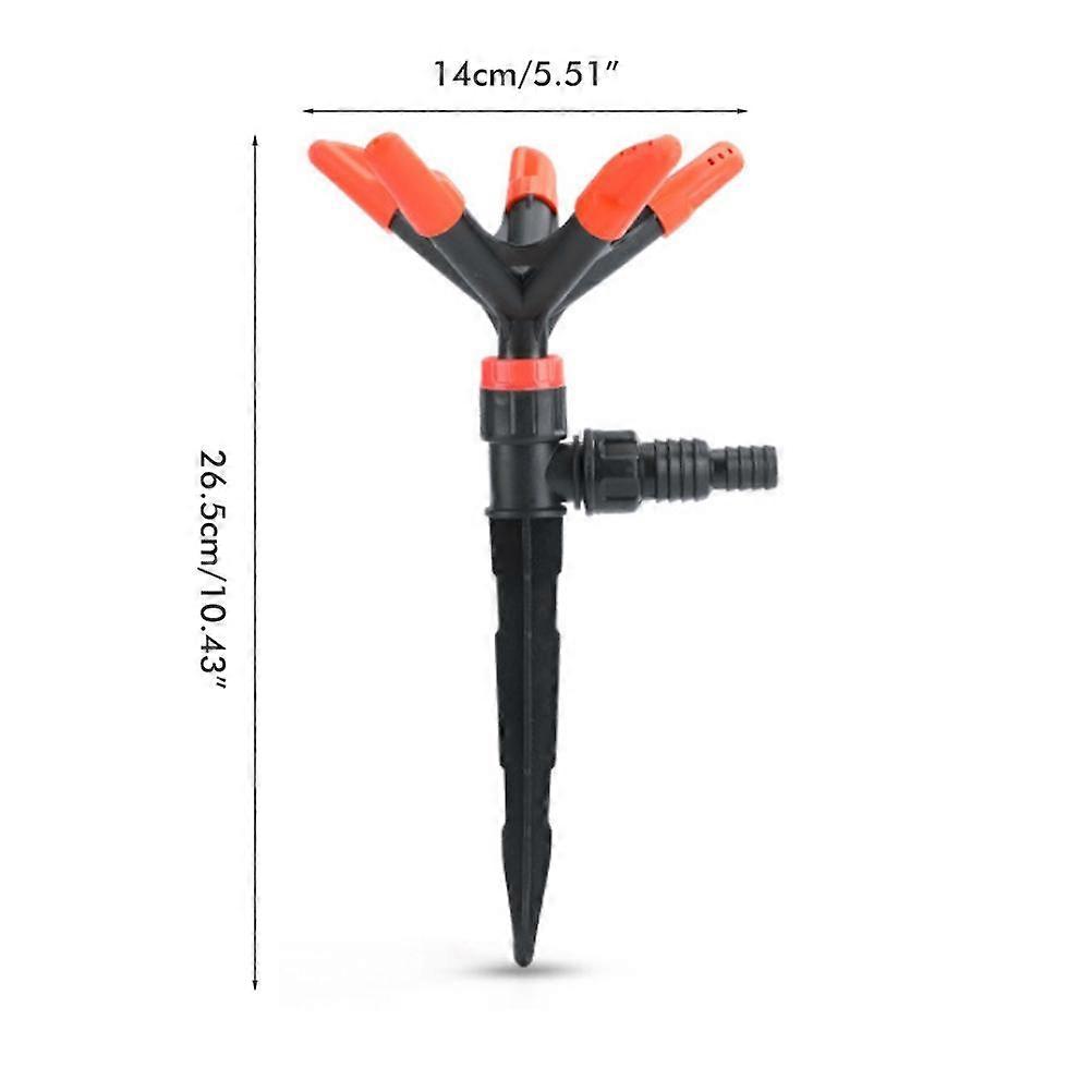 Garden Sprinkler 360Automatic Rotating Lawn Sprinklers Water Sprinkler ...