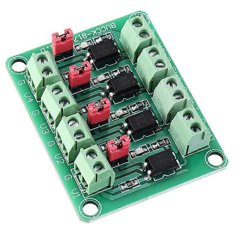 817 Optocoupler 4 Channel Voltage Isolation Board Voltage Control ...