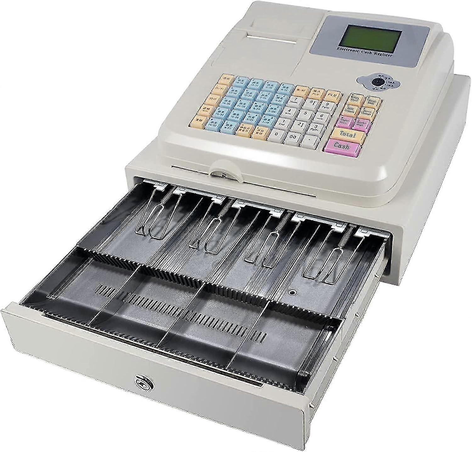 Cash Register, Electronic Cash Register with Removable Cash Tray and ...