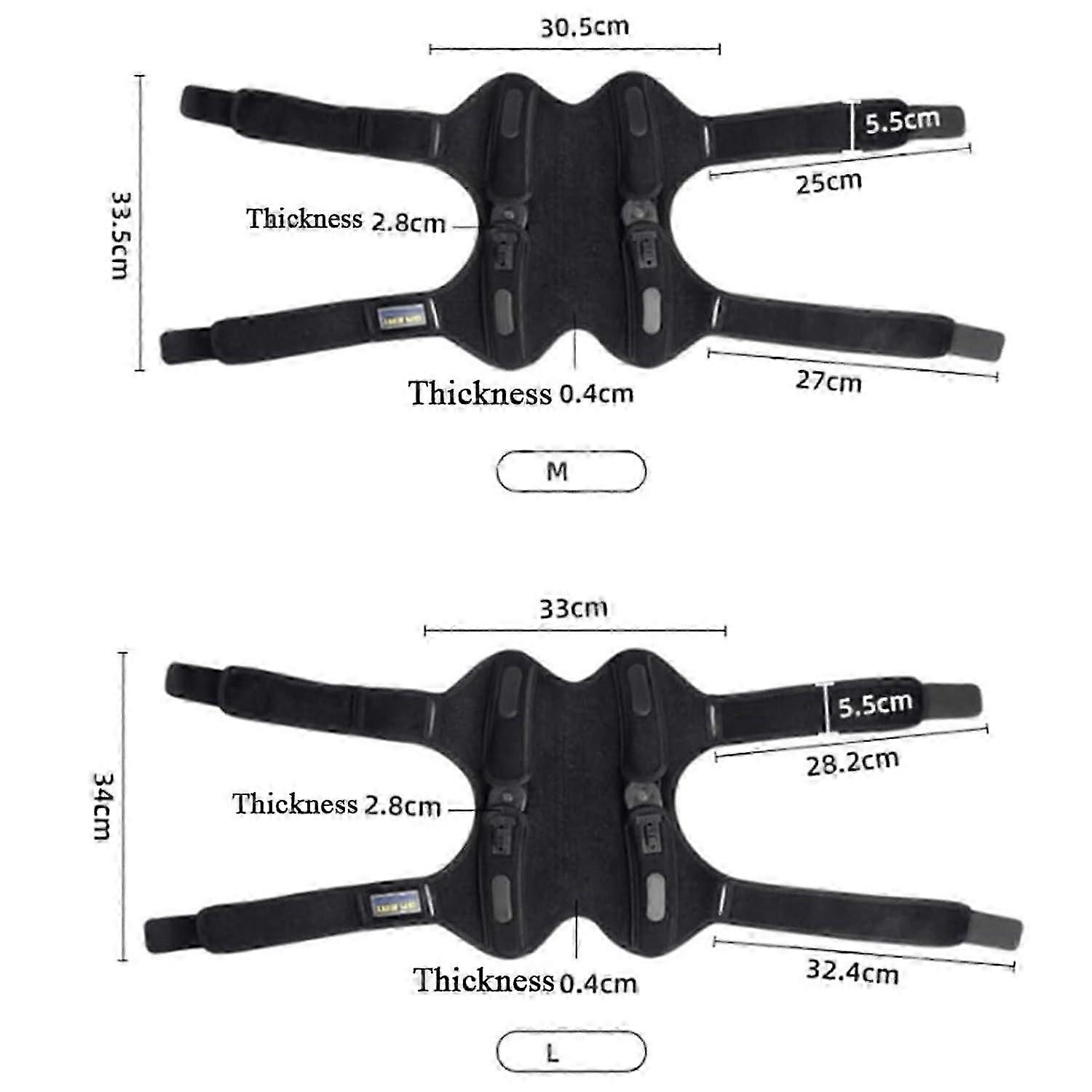 Knee Braces 2.0, Knee Braces Spring Loaded,Patellar Stabilizing Knee ...